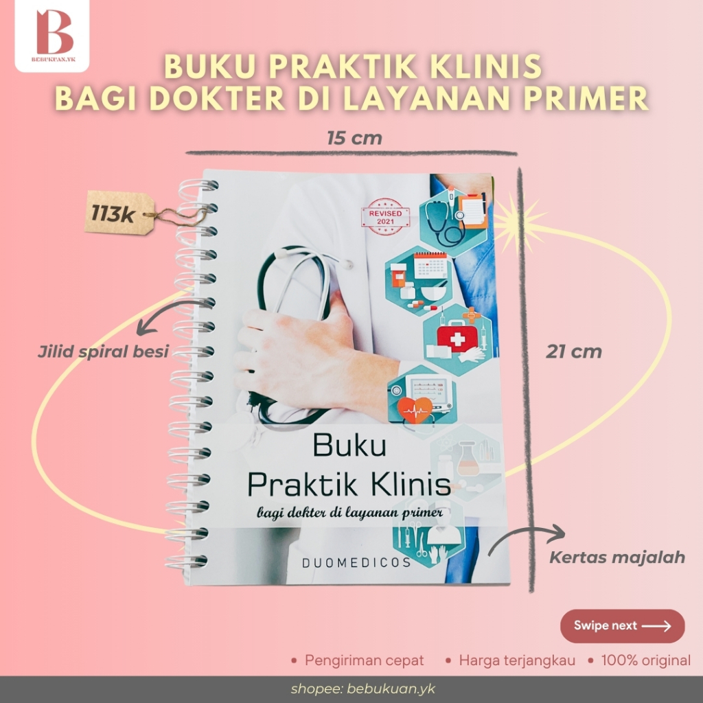 Jual Buku Praktik Klinis Bagi Dokter di Layanan Primer | Buku Kedokteran Preklinik | Buku ...