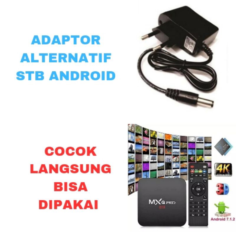 Jual POWER ADAPTOR/CAS/CHARGER STB ANDROID TIPE MXQ PRO / ACCESSGO ...