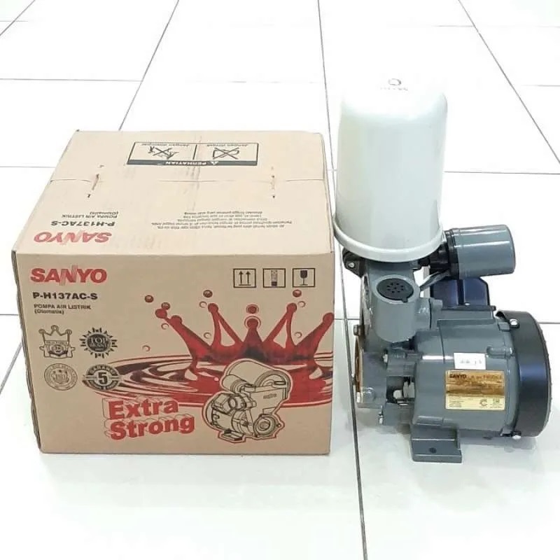 Jual POMPA AIR LISTRIK/POMPA AIR SUMUR DANGKAL SANYO | Shopee Indonesia