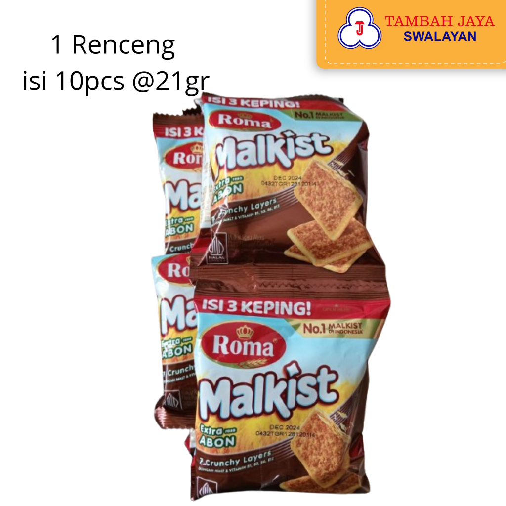 Jual Roma Malkist Extra Abon Renceng | Shopee Indonesia