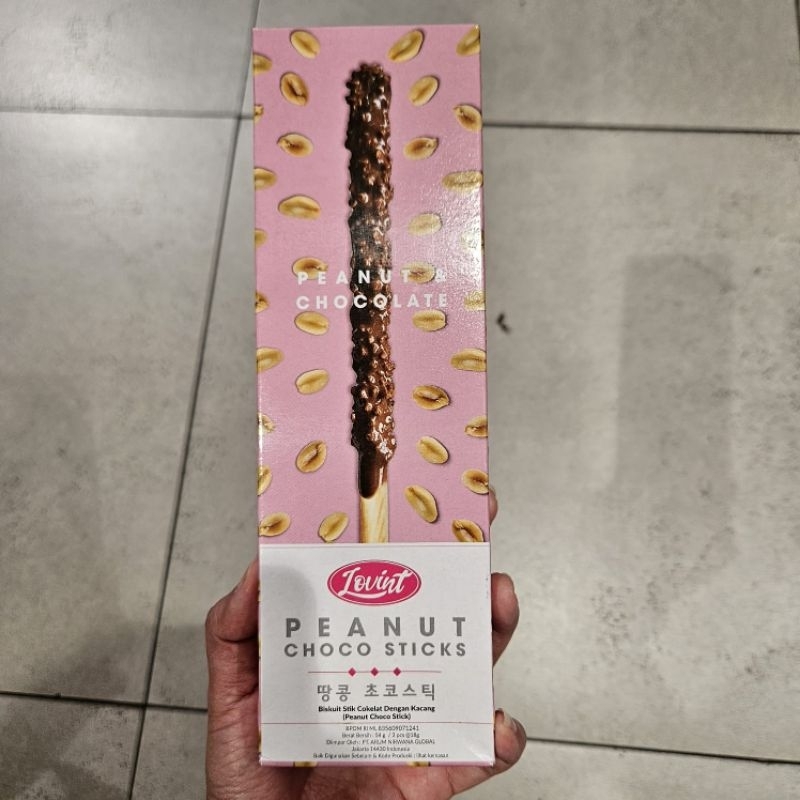 Jual Lovint Crunky popping candy almond choco Stick | Shopee Indonesia
