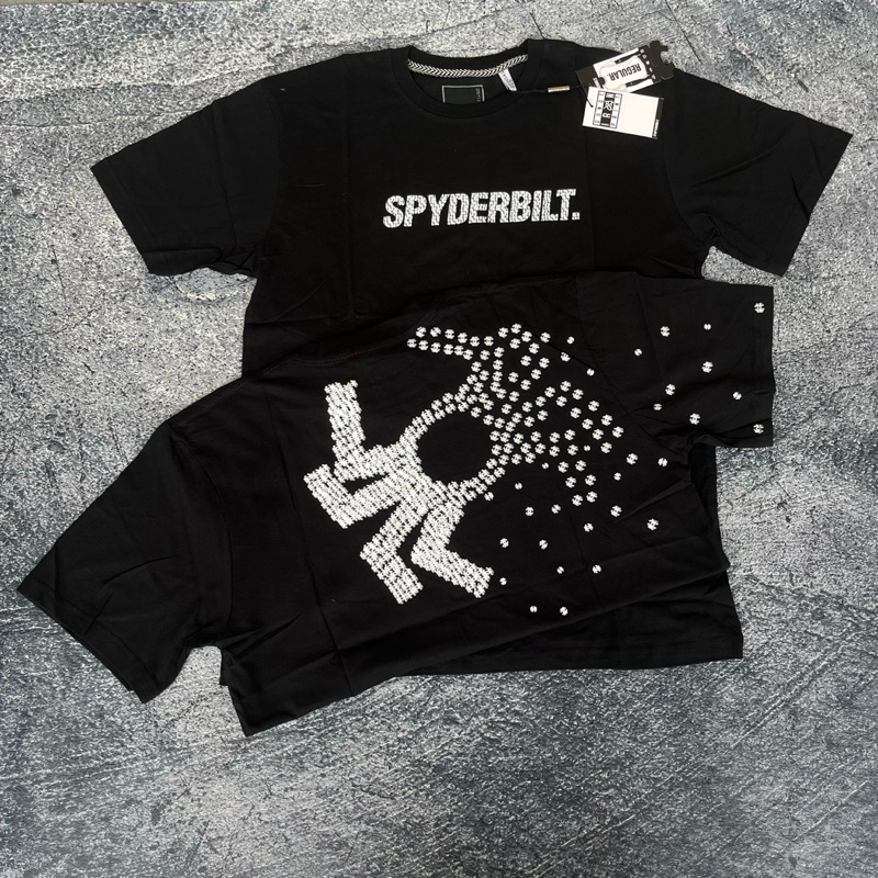 Jual Kaos spyderbilt back logo mirror sample | Shopee Indonesia