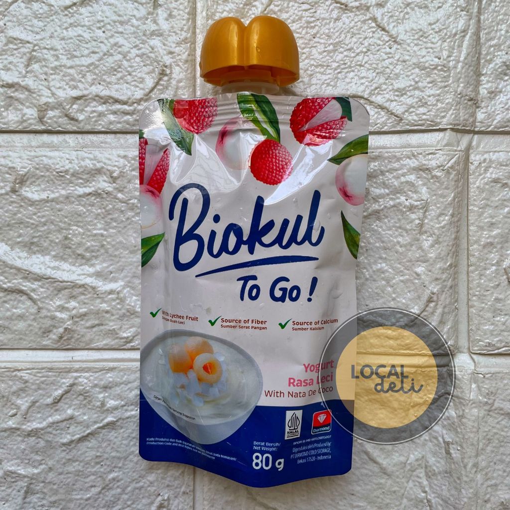 Jual Biokul Yoghurt To Go Lychee 80gr / Yogurt Biokul To go 80gr Rasa ...