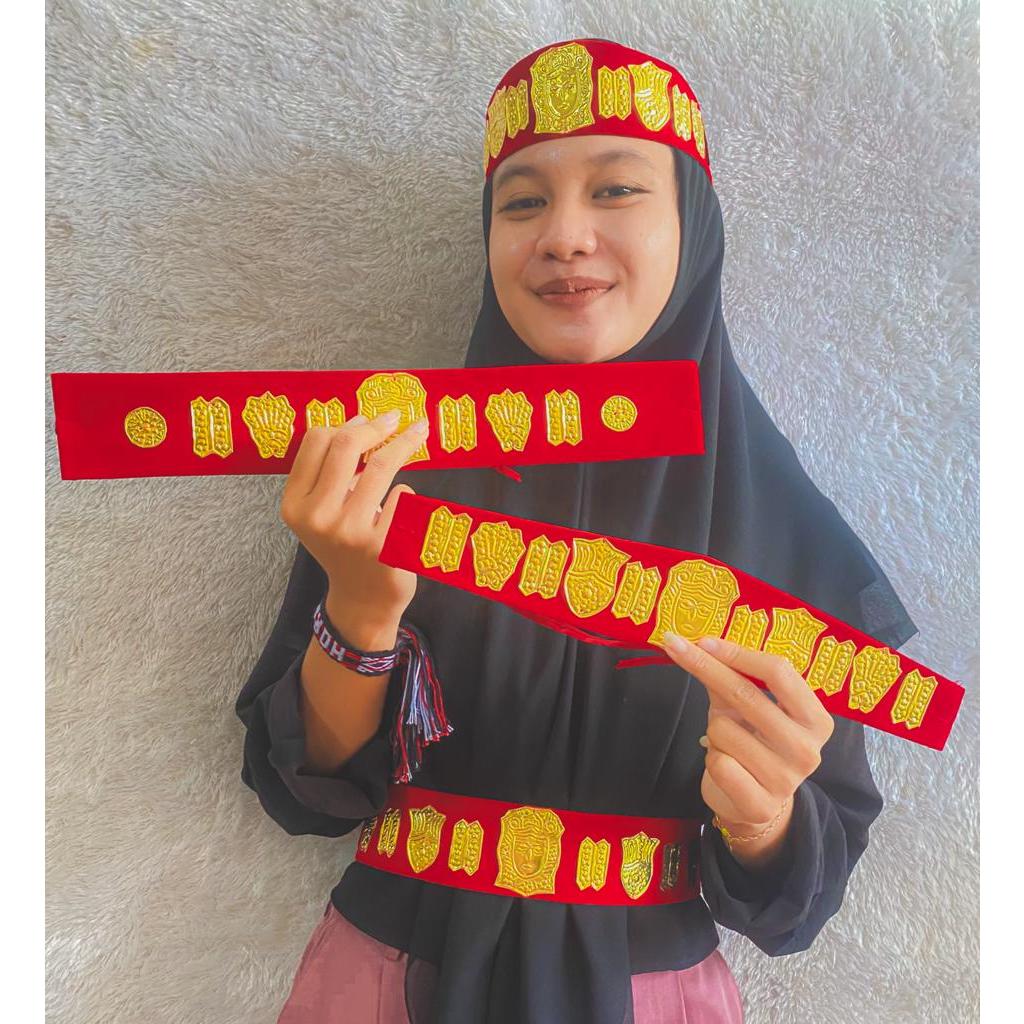 Jual Sortali Lempeng Adat Batak / Ikat Kepala Lempeng / Ikat Pinggang ...
