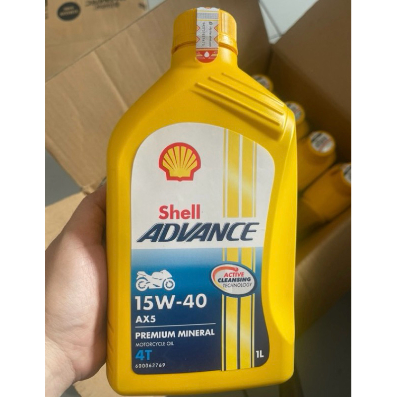 Jual Shell Advance Ax5 SAE 15-40W 1 liter | Shopee Indonesia