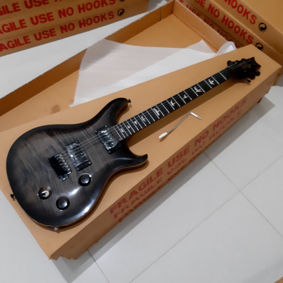 Jual Gitar PRS semi updown PU GNB korea - abu | Shopee Indonesia