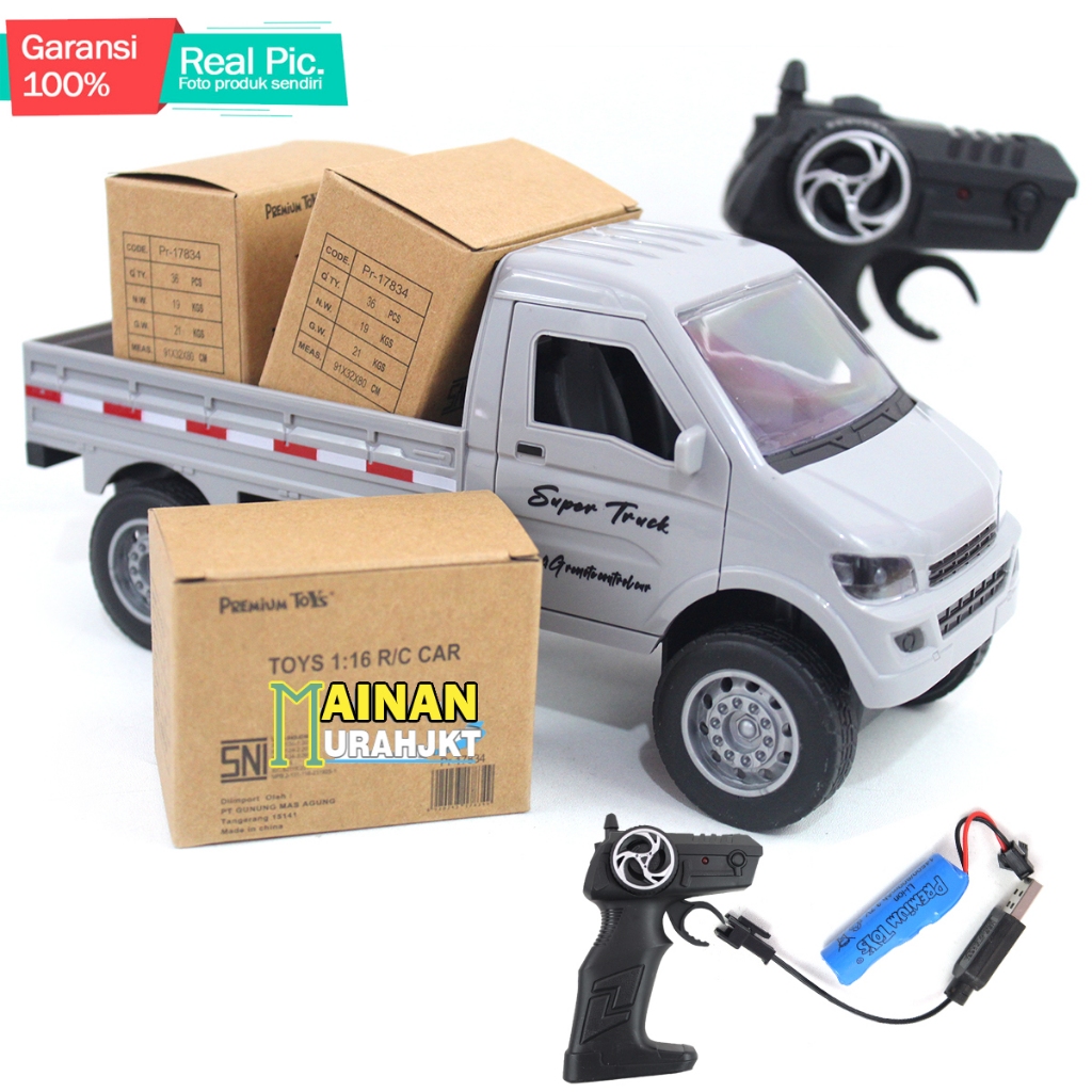 Jual FIGUREANS MAINAN ANAK MURAH SUPER TRUCK RC MOBIL PICKUP BARANG 1: ...