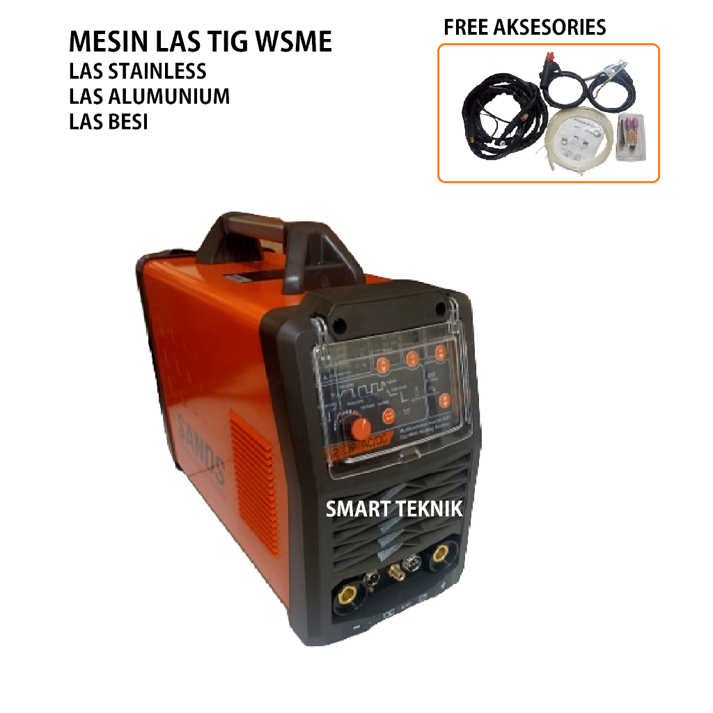 Jual Mesin Las Tig AcDc WSME pulse mesin las 3 Fungsi Las almunium las ...