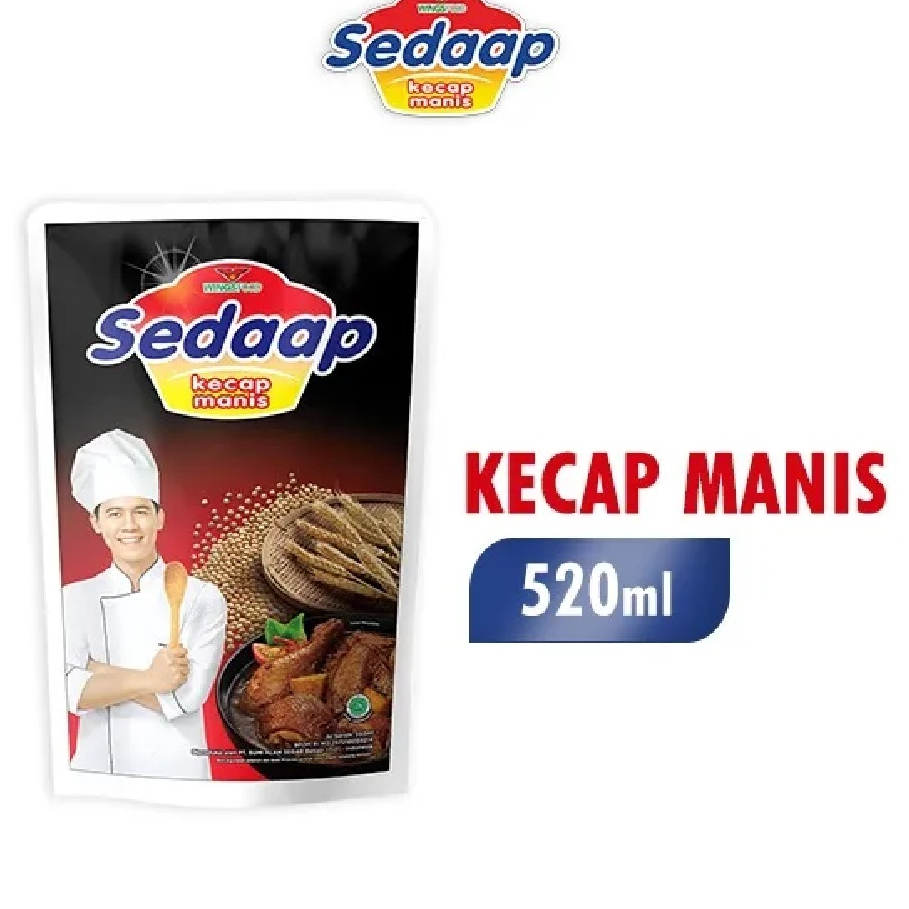 Jual Sedaap Kecap Manis Refill 520 ml - Sedap Kecap Manis Pouch 520 ml ...