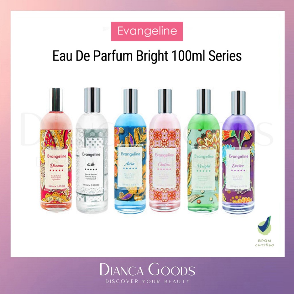 Jual EVANGELINE Eau De Parfum 100ml Series | Aura / Dream / Elle ...