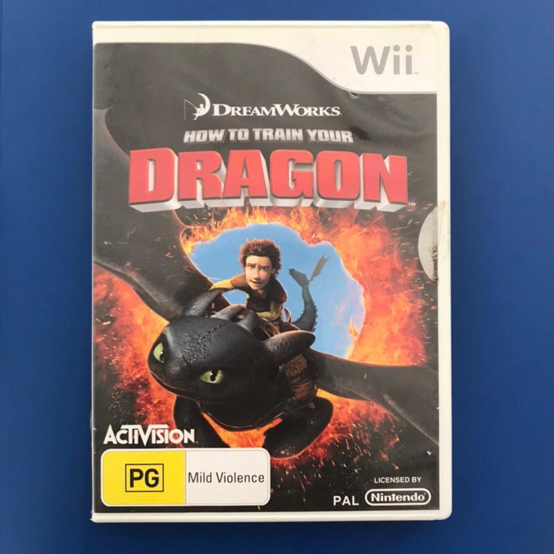 Jual How To Train Your Dragon Wii kaset game cd original nintendo u ...