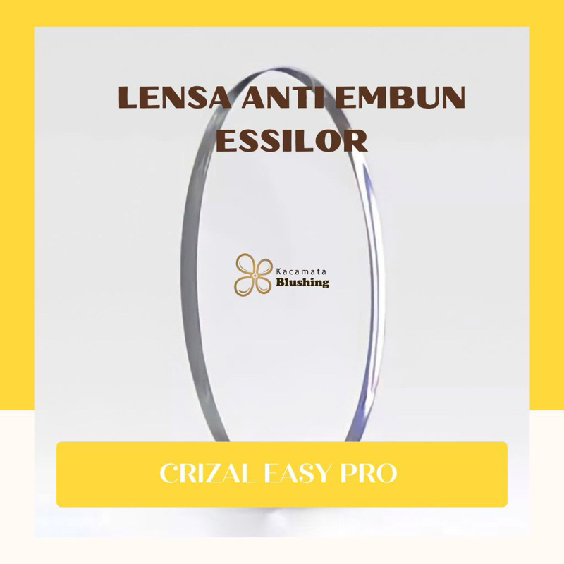 Jual Kacamata Blushing - Lensa Essilor Crizal Easy pro | Shopee Indonesia