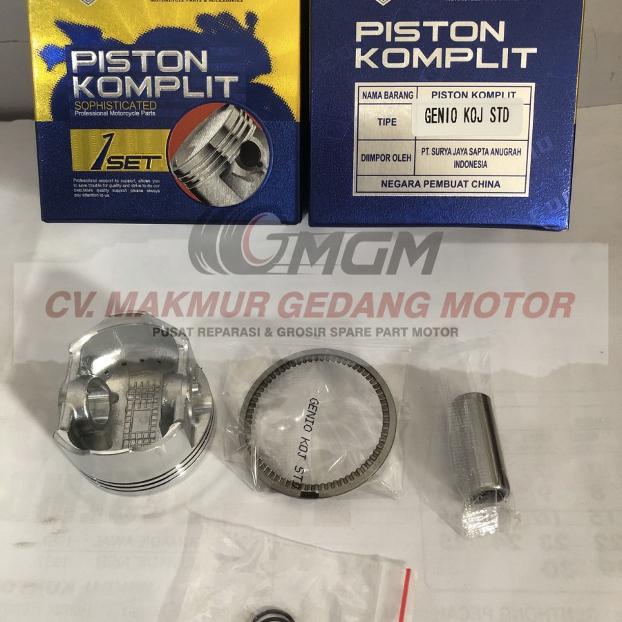 Jual PISTON KIT GENIO BEAT LED EDO | Shopee Indonesia