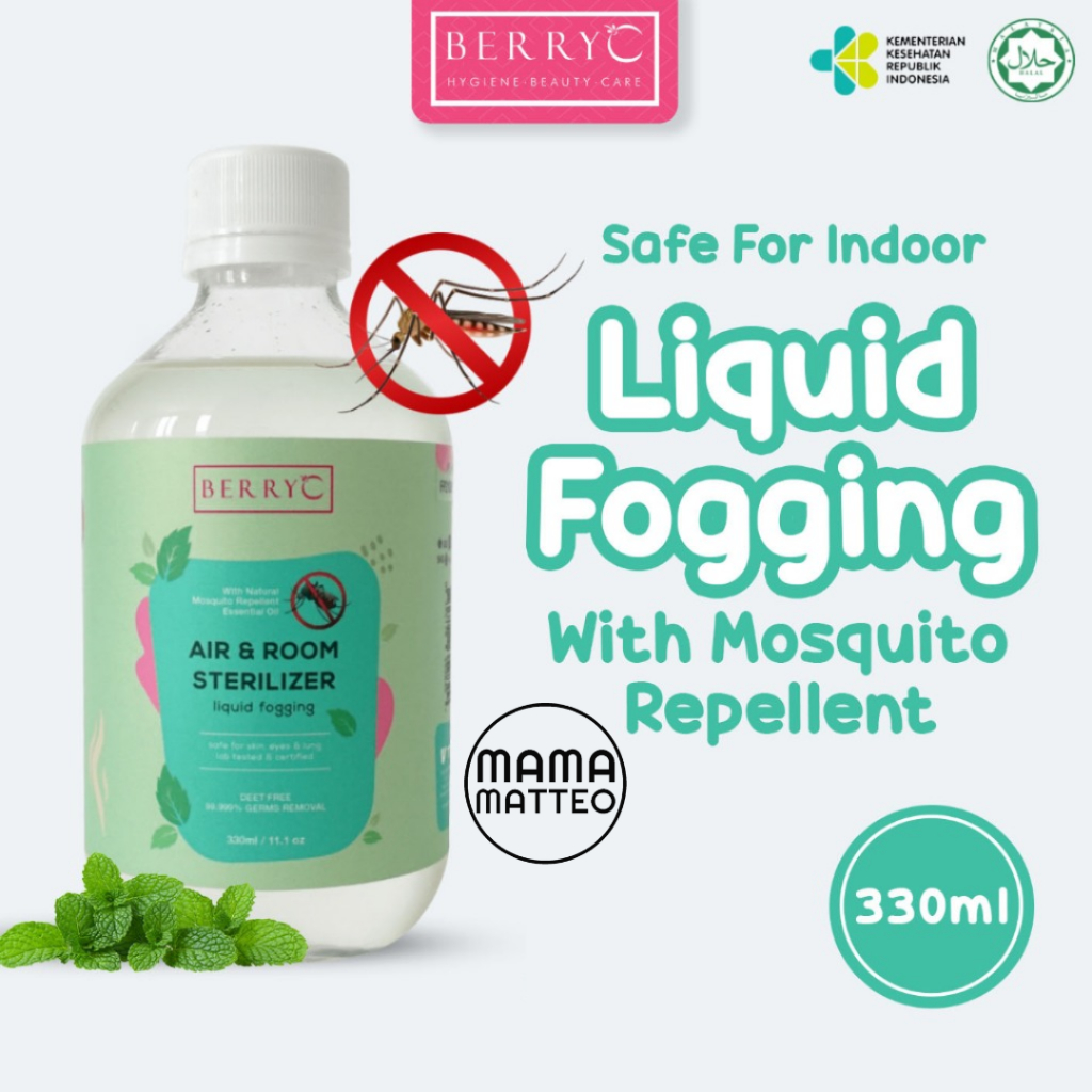 Jual BerryC Liquid Fogging Mosquito Repellent Pengusir Nyamuk Bugs ...