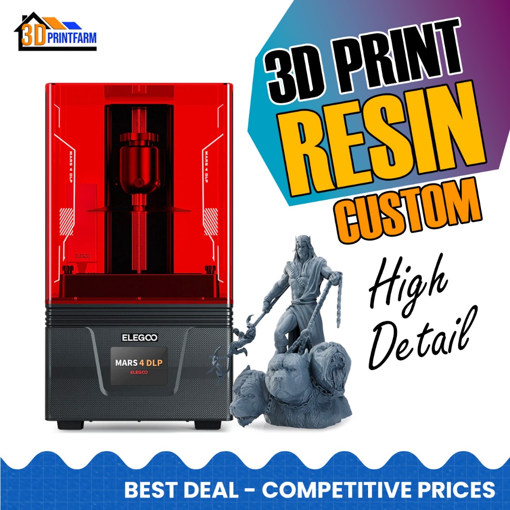 Jual Cetak 3D Print Bahan Resin Custom | Shopee Indonesia