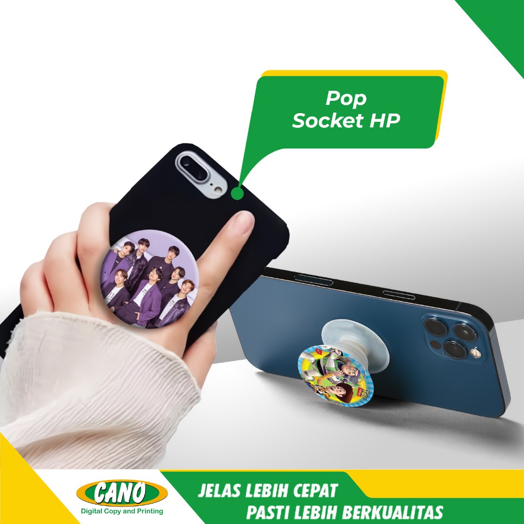 Jual Pop Socket / Custom Pop Socket / Phone Holder Custom | Shopee ...