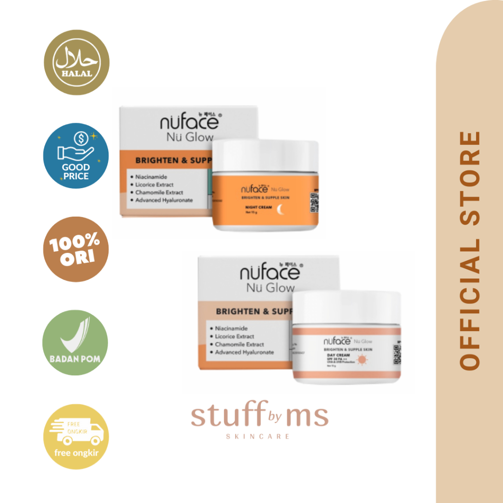 Jual Nuface Nu Glow Bright&Supple Cream - 15g | Shopee Indonesia