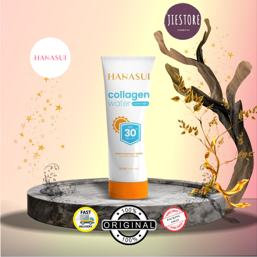 Jual Hanasui Collagen Sunscreen SPF 30 | Shopee Indonesia