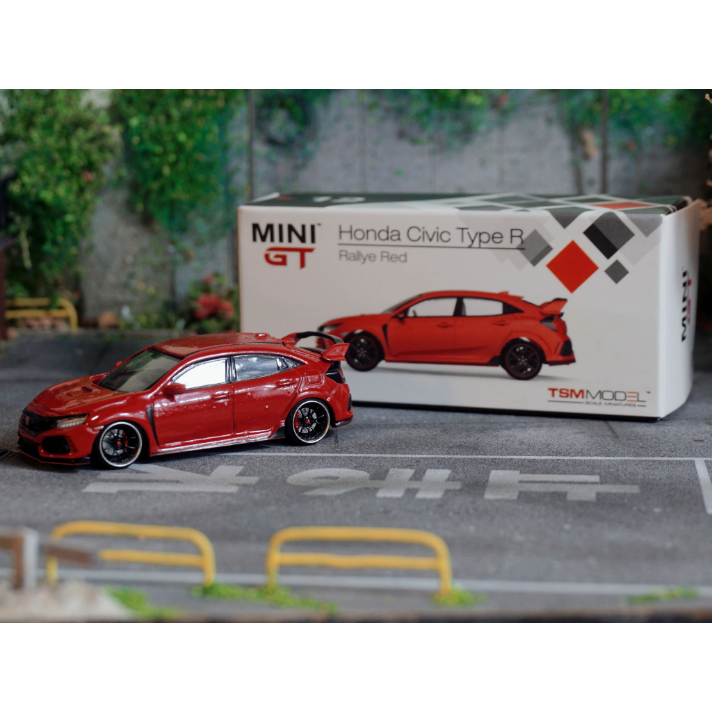 Jual Mini GT MiniGT Honda Civic Typer R Rallye Red | Shopee Indonesia