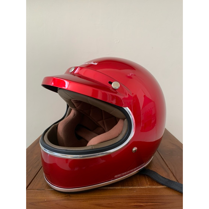 Jual Helm Howard Smith Merah | Shopee Indonesia