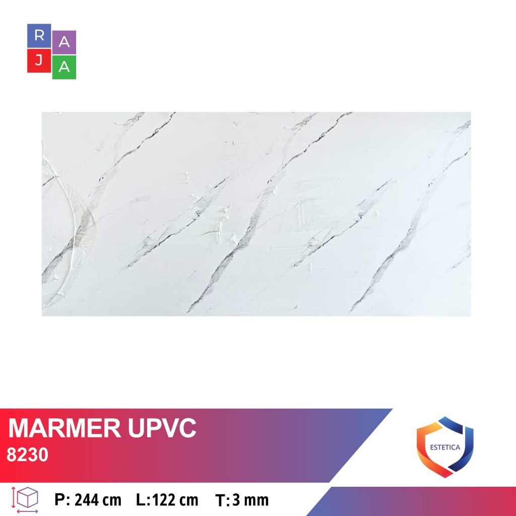 Jual Marmer Panel PVC Dekorasi Dinding Motif Corak Marmer UV Marble ...
