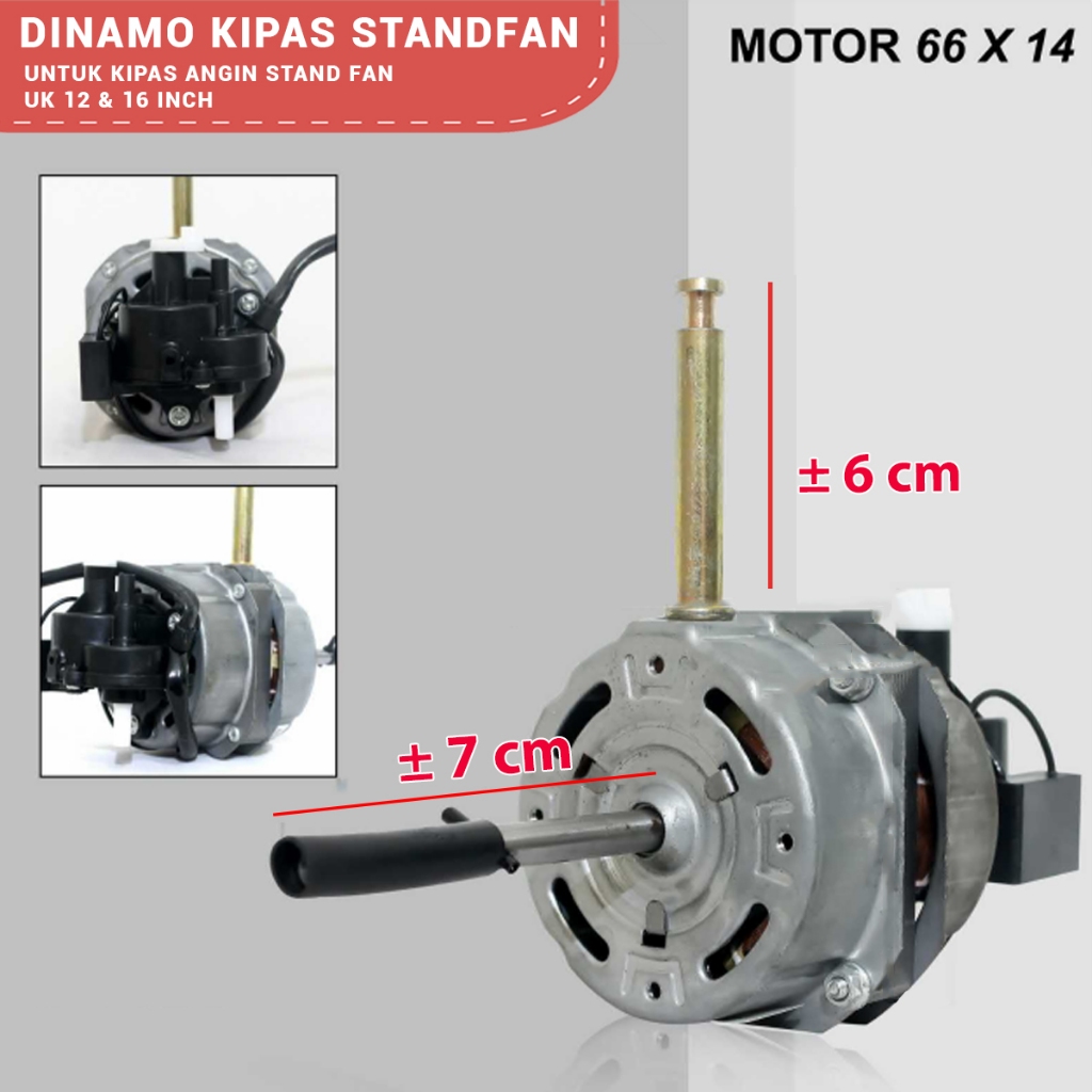Jual Dinamo Kipas Angin RRC China / Fan Motor Sanex / Multi 12 - 16 ...