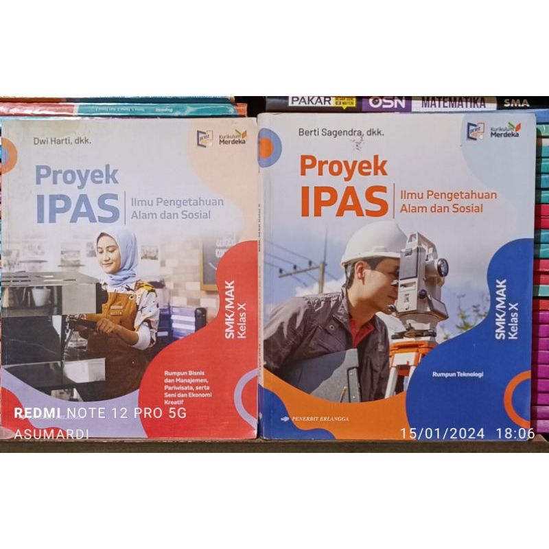 Jual Proyek IPAS Kelas 10 SMK/MAK Kurikulum Merdeka | Shopee Indonesia