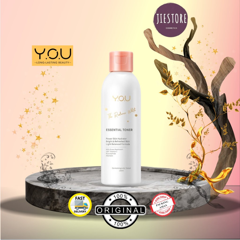 Jual YOU The Radiance White Essential Toner 100 ml | Shopee Indonesia