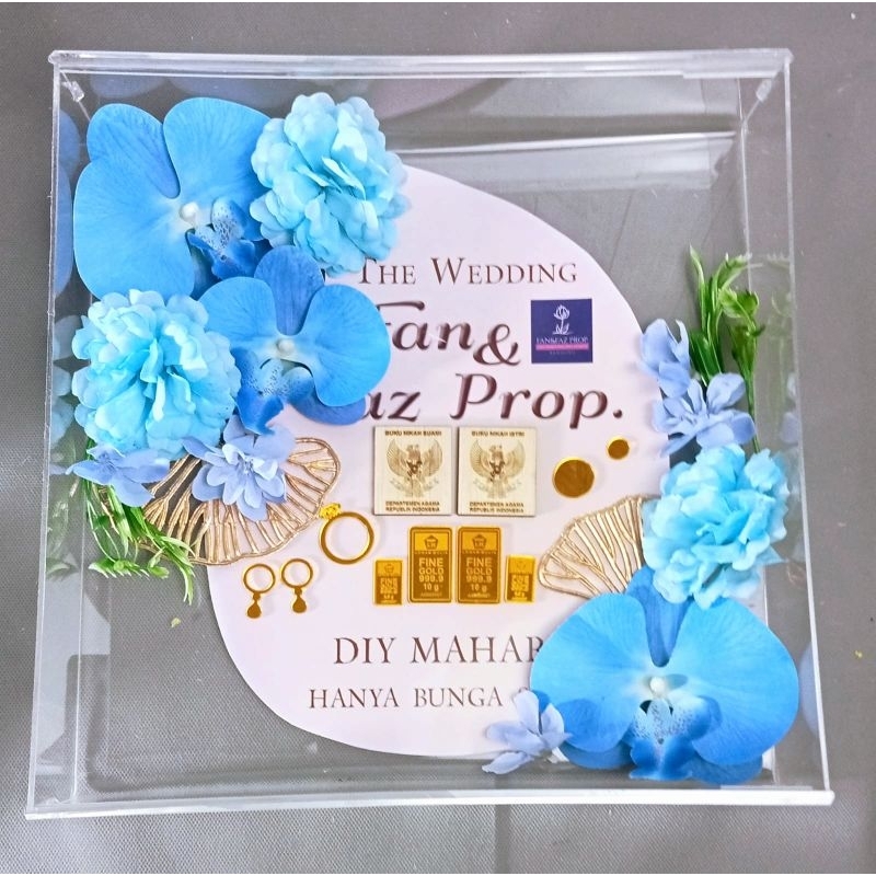 Jual DIY (Blm dirangkai) Paket Bunga Mahar Mewah Murah Bunga Anggrek ...