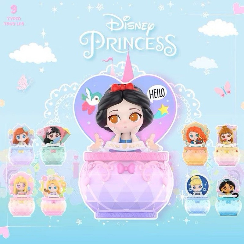 Jual Disney Princess "Snow White" Dreamy Flower Jewelry Box - Miniso ...