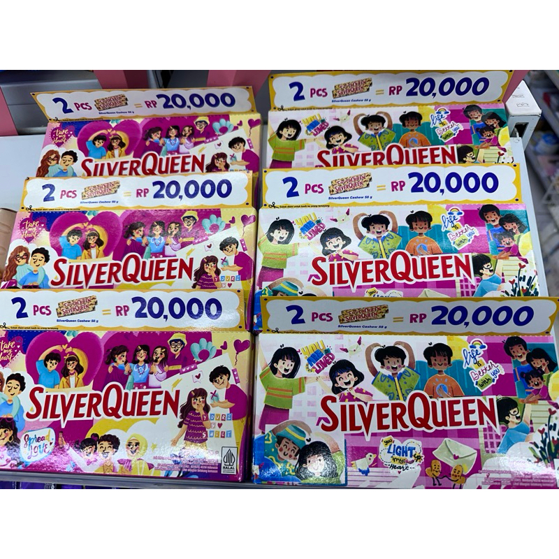 Jual Silverqueen spesial pack 2x55gr (Besar) | Shopee Indonesia