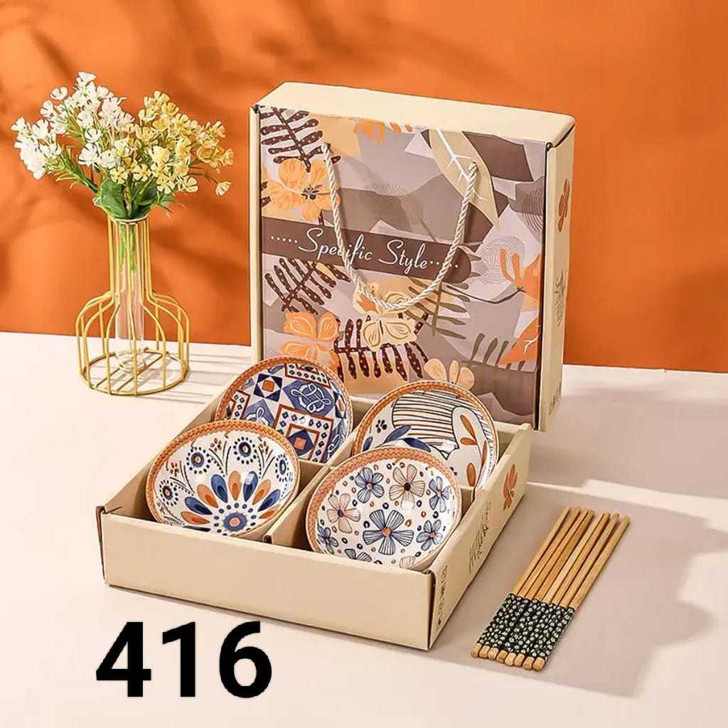 Jual Mangkuk set premium peralatan makan Mangkok set keramik Souvenir ...