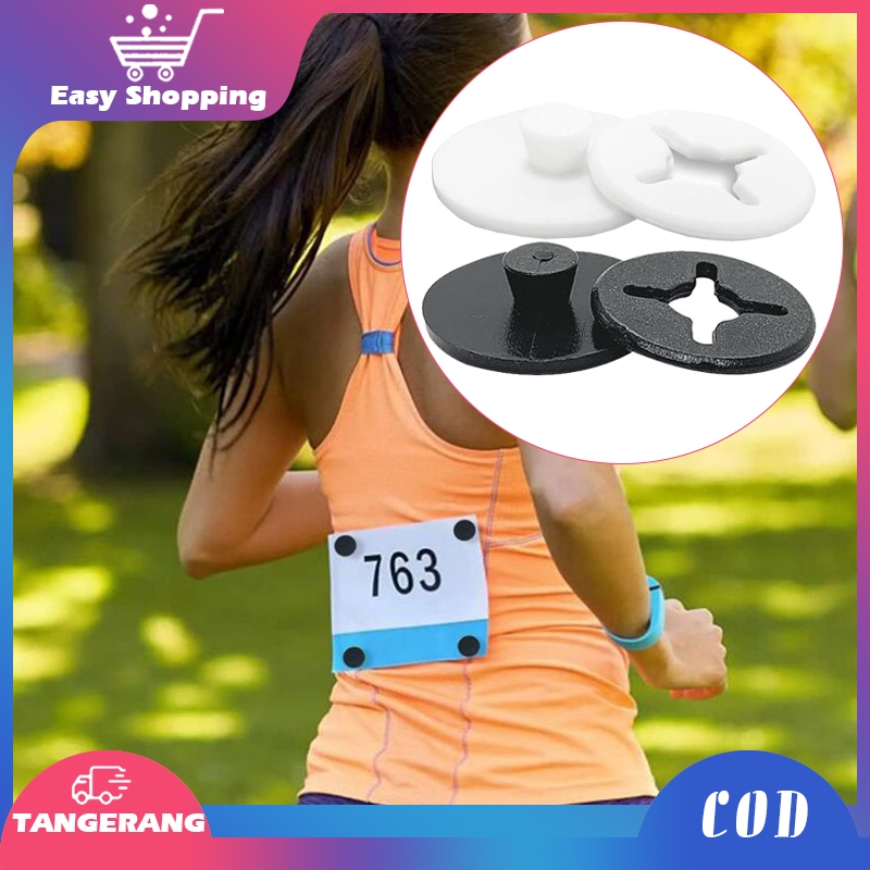 Jual 4pcs Race Bib Button Kancing Bib Nomor Dada Running Button Bib ...