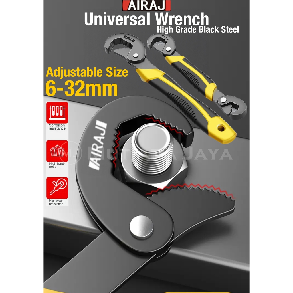 Jual AIRAJ Kunci Inggris snap grip Kunci Pas Serbaguna Universal Wrench ...
