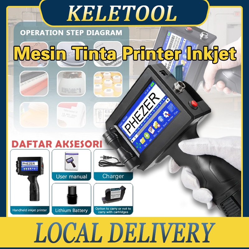 Jual handheld inkjet printer Mesin Tinta Printer Inkjet Genggam ...