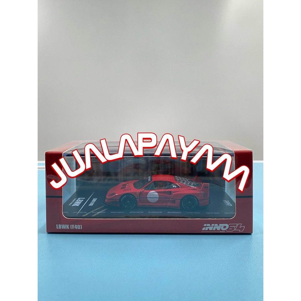 Jual INNO64 F40 RED INN064 FERRRARI F40 INNO 64 LBWK FERRARI F40 ...