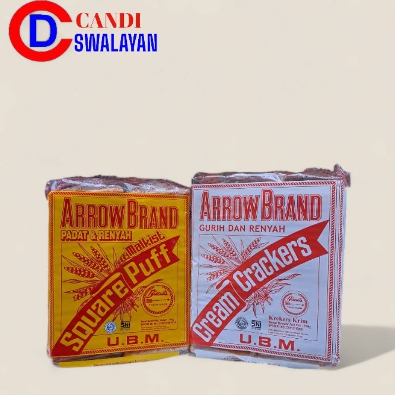 Jual Biskuit UBM Cream Crackers & Square Puff 350g | Shopee Indonesia