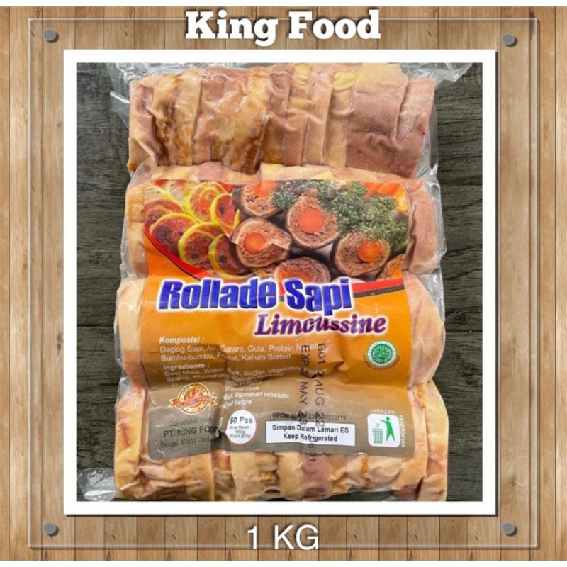 Jual King Food Rolade Sapi Limousine 1kg | Shopee Indonesia