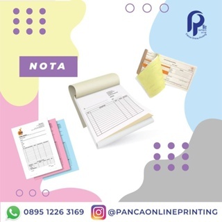 Jual Tambahan NOTA - WARNA TINTA CETAK - LEMBARAN NCR - NOMERATOR ...