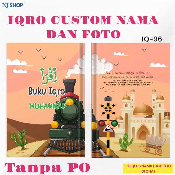 Jual [Buku Iqra] - IQRO Anak Custom Hardcover Soft Cover Full Color ...