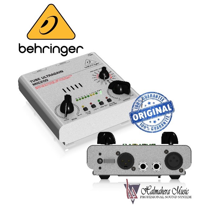 Jual Behringer Tube Ultragain MIC 200 Preamp Instruments | Shopee Indonesia