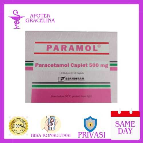 Jual Paramol strip 10 tablet/paracetamol/ demam | Shopee Indonesia