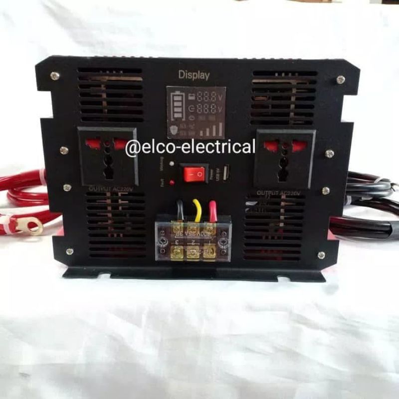 Jual volomax inverter pure sine wave 6000w 24v sinus murni | Shopee Indonesia