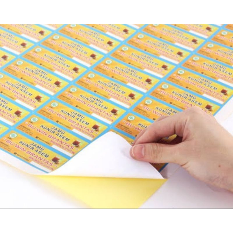 Jual cetak sticker bontac f4 | Shopee Indonesia