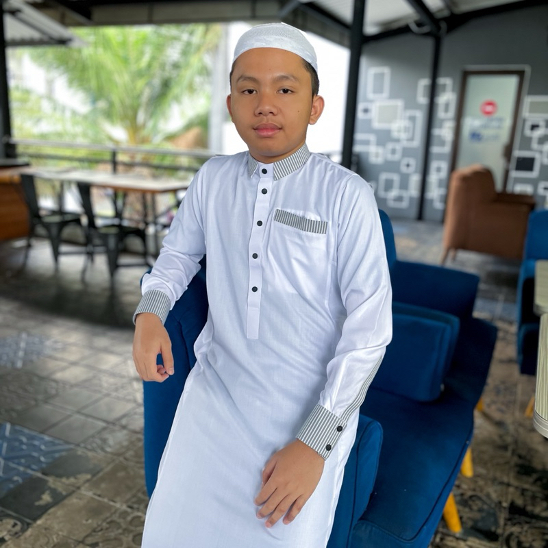 Jual Gamis Putih Maroom Minsed Gamis Pria Maroom, Gamis Pria Dewasa ...