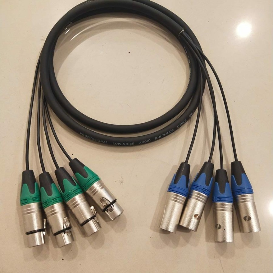 Jual Kabel snake 4ch kabel snake isi 4 panjang 5m | Shopee Indonesia