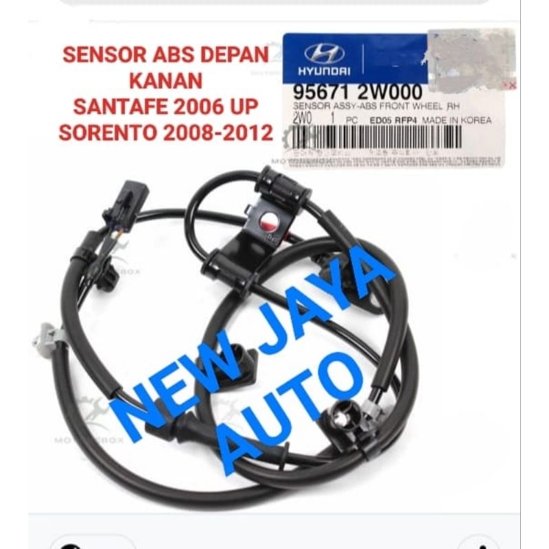 Jual SENSOR ABS HYUNDAI SANTA FE SANTAFE SORENTO DEPAN FRONT KANAN RH ...