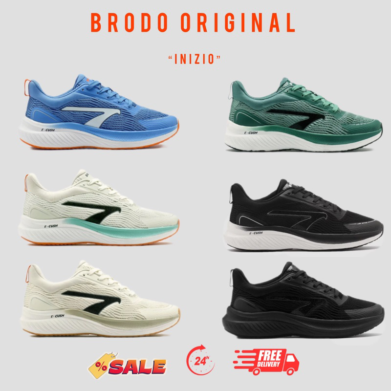 Jual Brodo Official Active Inizio - Sepatu Voli | Sepatu Lari Pria ...