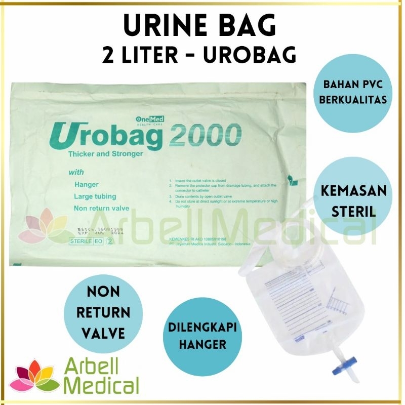 Jual Urobag/Urine Bag Sterile Onemed | Shopee Indonesia