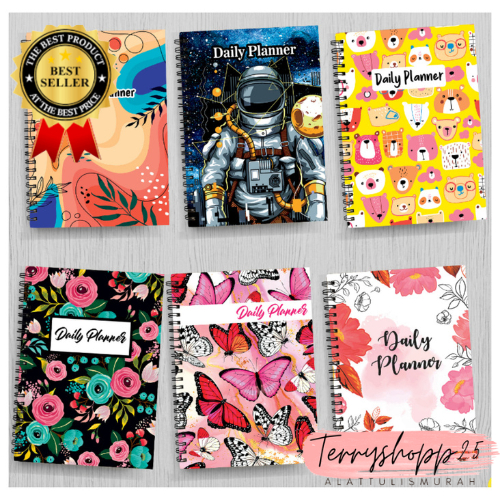 Jual Buku Binder Daily Everyday Planner A5 New Cover Versi 2 Buku Diary ...